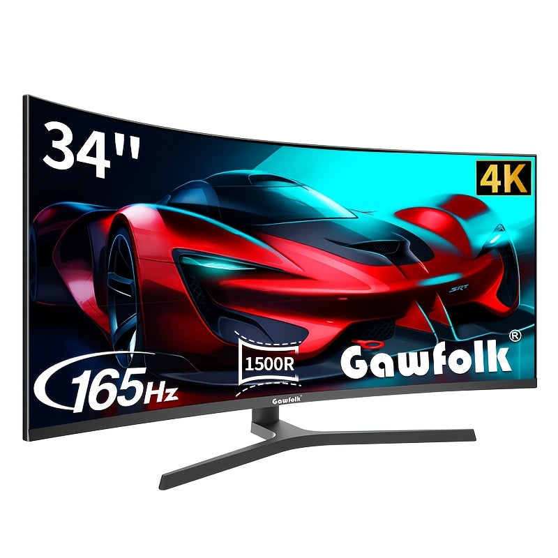 Monitor Gawfolk Curvo de 34 Polegadas – Stock OFF