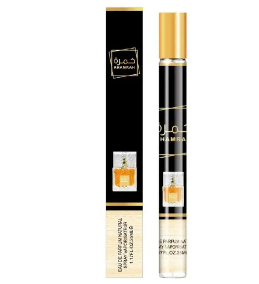Perfume Khamrah Black – Intensidade e Mistério Oriental (35ml) – Stock OFF